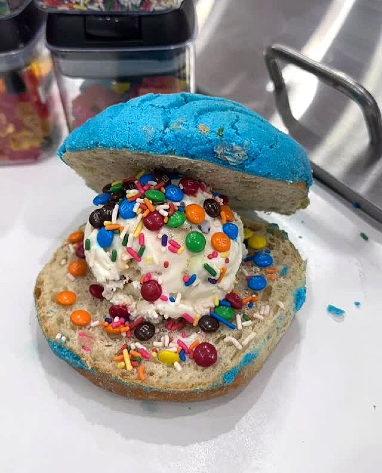 Warm Concha Treats at Scoops Ice Cream Parlor | Old Monterey