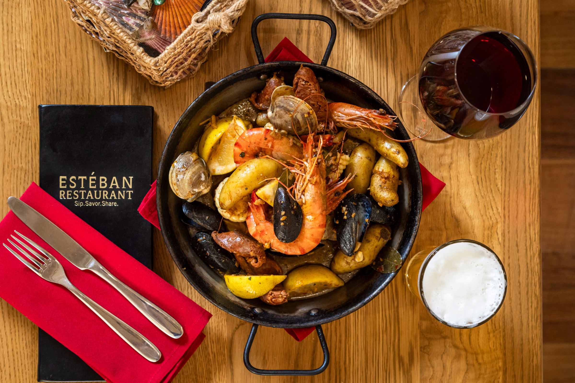 Esteban: Monday Night West Coast Shellfish Boil Special | Old Monterey