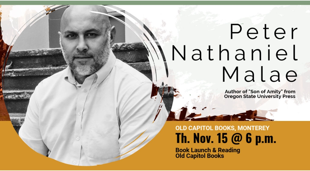 Novelist Peter Nathaniel Malae at Old Capitol Books | Old Monterey