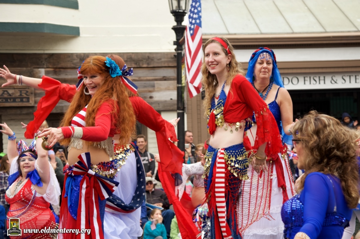 Park Avenue Studio of Belly Dance in the Monterey 4th of July Parade ...