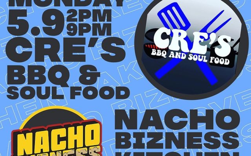Cre's BBQ and Soul Food at Nacho Bizness | Old Monterey