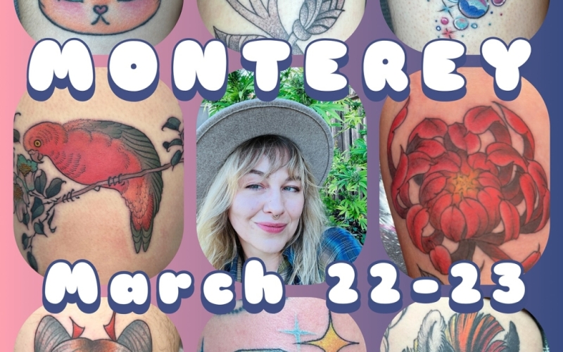 Tattoo Artist Jen Sussman at Wholehearted Tattoo | Old Monterey