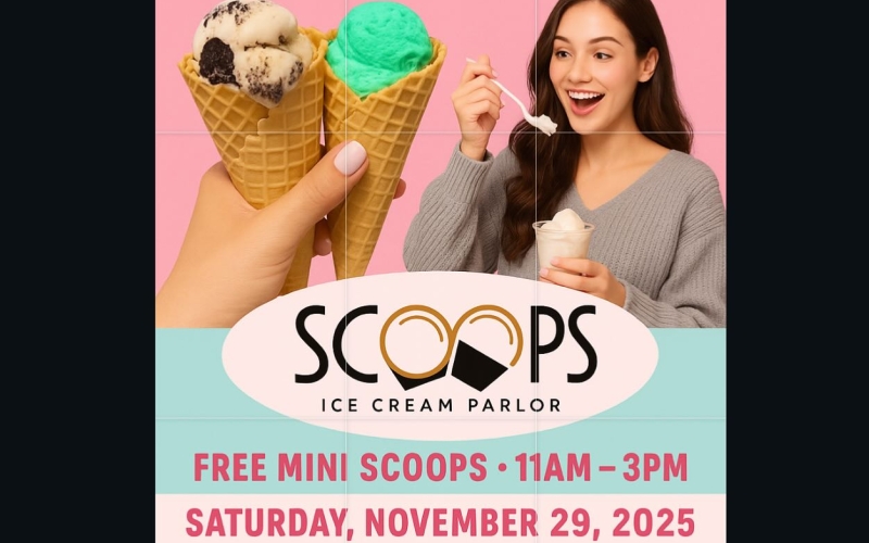 Scoops Ice Cream Parlor: Grand Opening! | Old Monterey