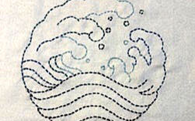 Moyozashi Stitching Workshop at Slowfiber | Old Monterey