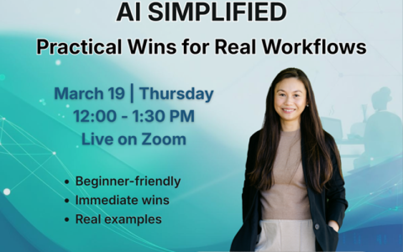 AI Simplified: Practical Wins for Real Workflows | Old Monterey