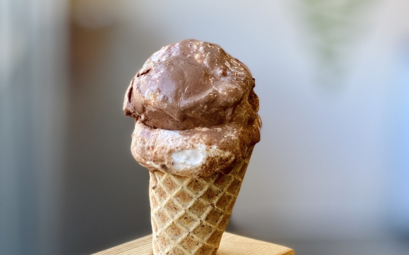 Campfire S'mores Ice Cream at Revival in June | Old Monterey