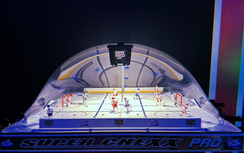 Super Chexx Pro Bubble Hockey at High Scores Arcade | Old Monterey