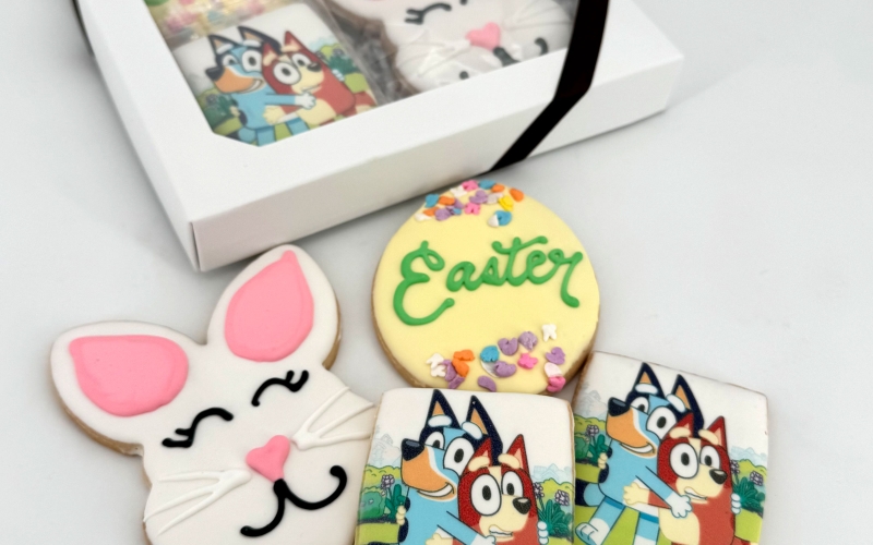 Easter Cookie Gift Boxes from Fredom Bakery | Old Monterey